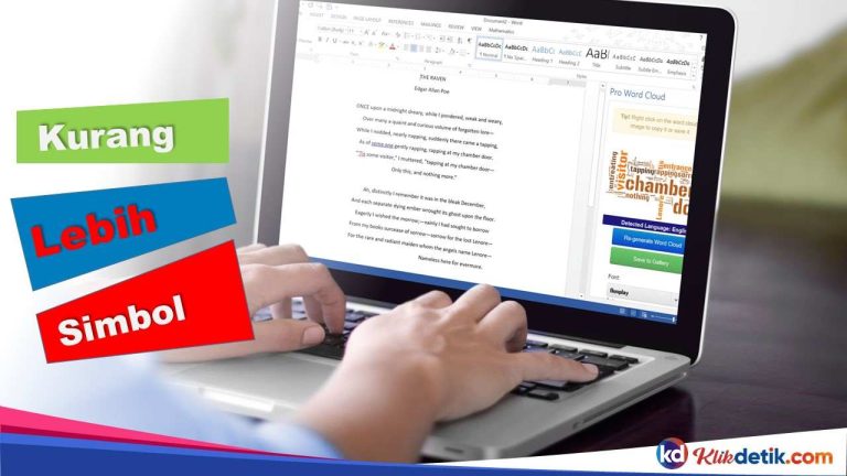 Cara Membuat Tanda Kurang Lebih Simbol di Word, Excel, Powerpoint dan ...