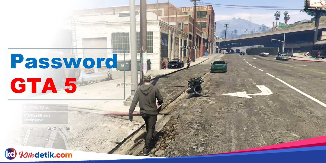 Password GTA 5 Untuk PS4 Terbaru 2023 - KlikDetikCom